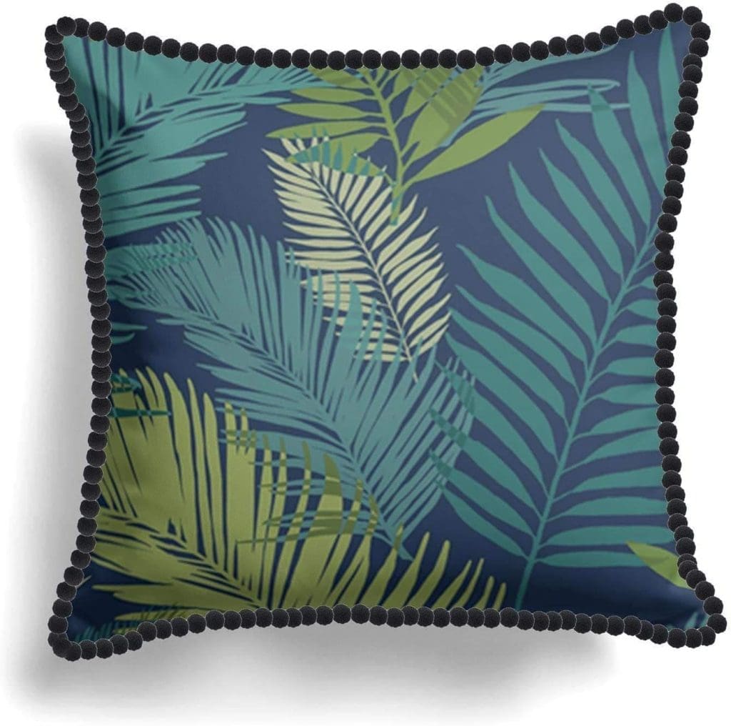 Tropical Sofa Cushion - Botanical & Jungle Cushions Blue & green