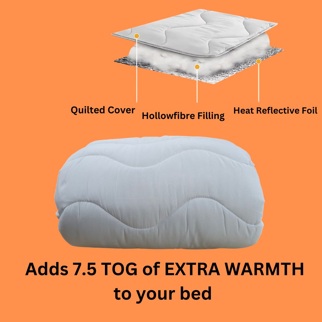 Stay Warm All Night with Our Self-Heating Mattress Topper